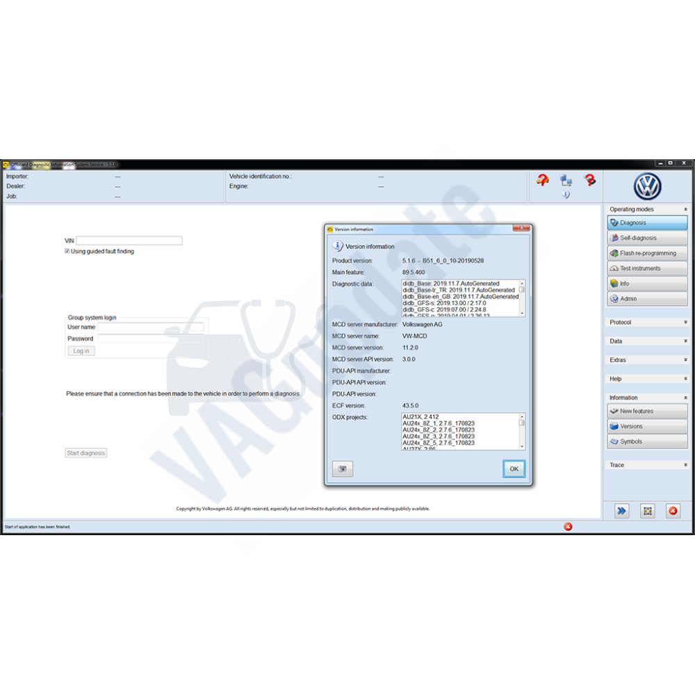 Download and Install ODIS Service Latest Version